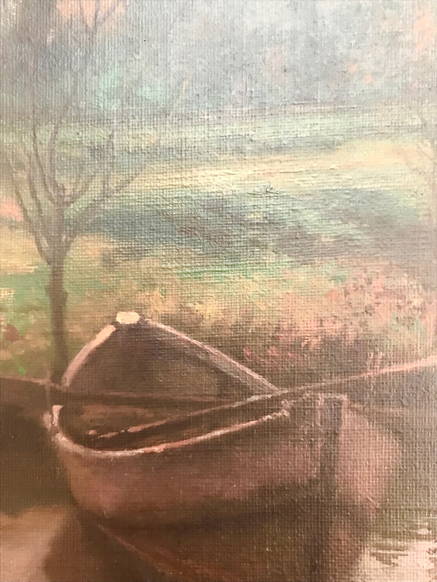 Carl Leopold Voss - Evening at the Pond (Sold) | Gallery