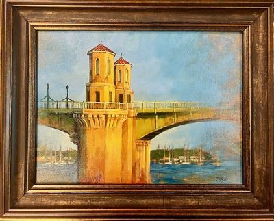 Ross Myers - Evening Light on the Bridge of Lions | Gallery