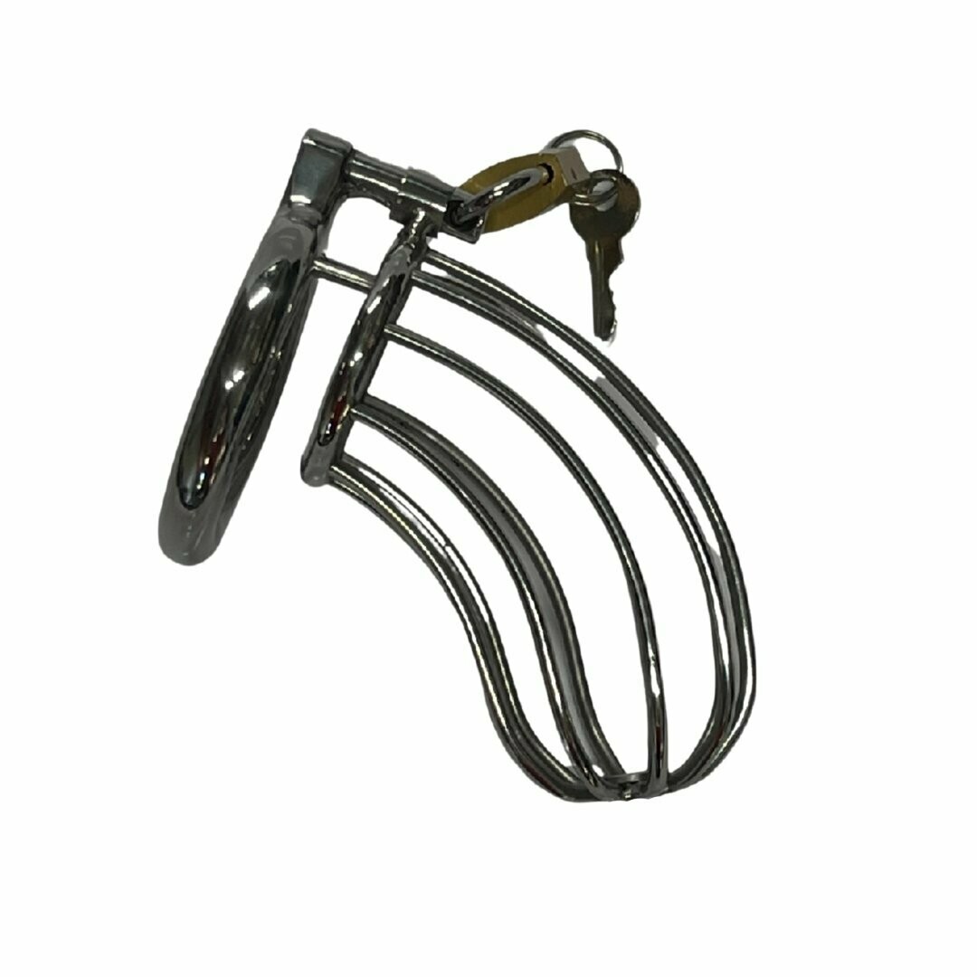 No Mercy Steel - Stainless Steel Chasity Cage - Jailbird