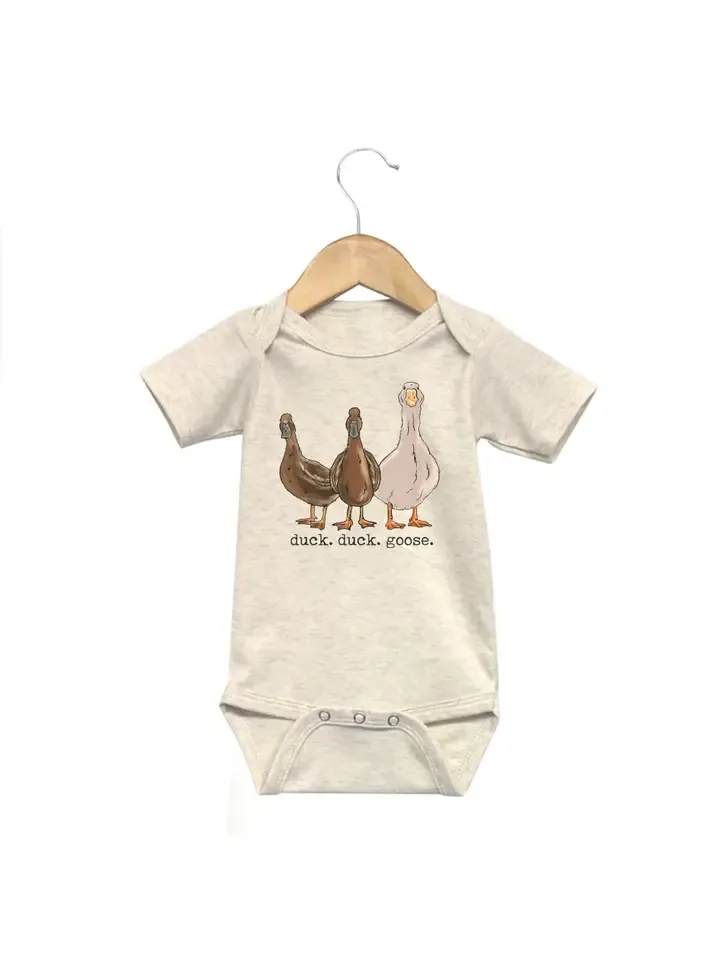 Duck Duck Goose Onesie