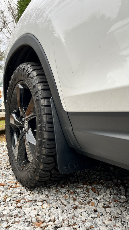 Honda OEM Passport HPD Splash Guards, Hpd Mud Flaps - Fits Gen2 & Refresh