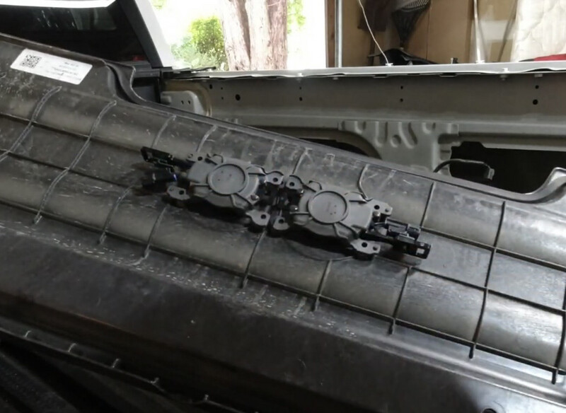 HONDA OEM In-Bed Audio Speaker Assembly, Exciter (Panasonic) - Honda