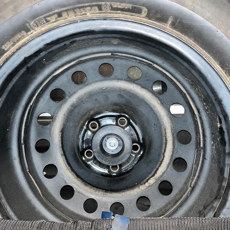 FULL SIZE SPARE MOUNT ASSEMBLY STAINLESS STEEL with OEM Hubcentric ...