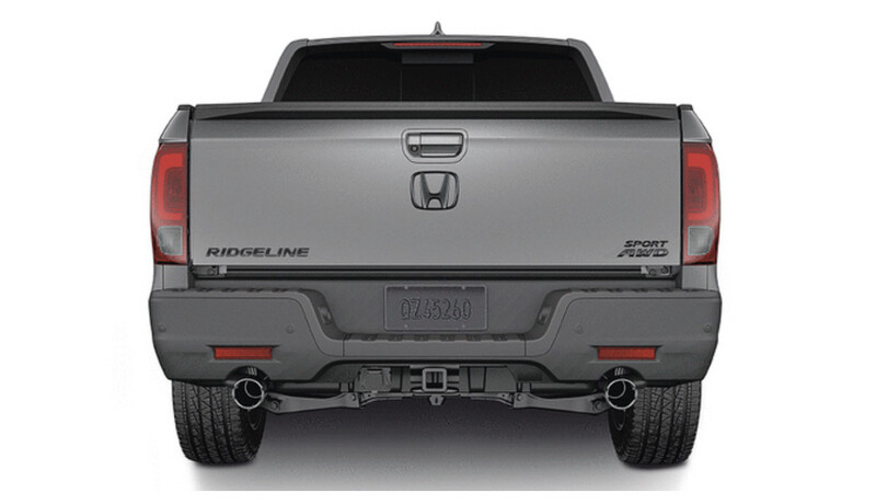 HONDA OEM REAR H RIDGELINE AWD BLACKOUT KIT TAILGATE (3pc) GLOSS