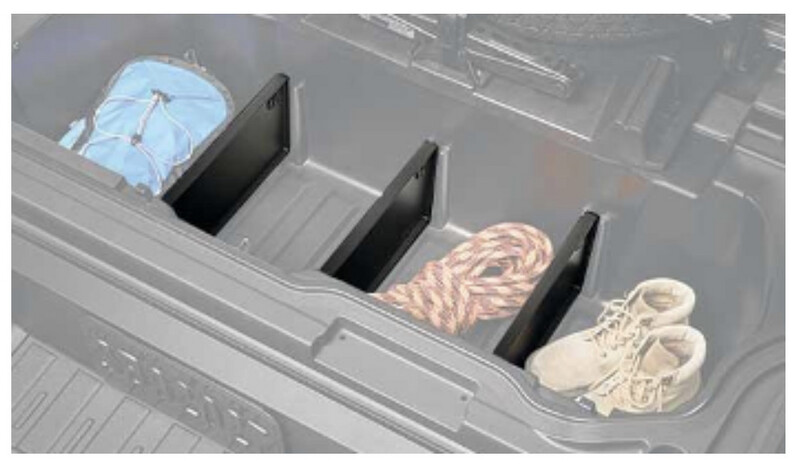 HONDA OEM RIDGELINE IN-BED CARGO DIVIDERS - Fits Gen2