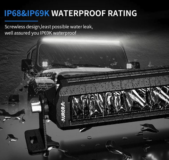 HRG OFFROAD 20 INCH SINGLE ROW LED LIGHT BAR 8,560 LUMENS