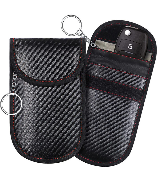 RFID Key Fob Antitheft Car Security Protector - Pouch Bags Key Fob ...