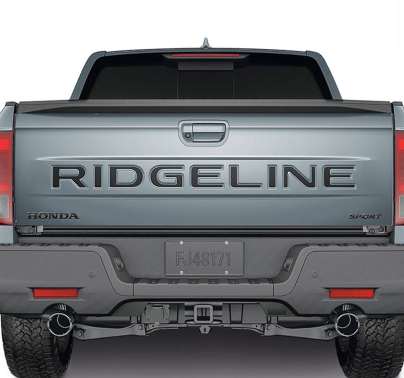 2024 2025 Honda RIDGELINE Black Out Letter Kit Tailgate