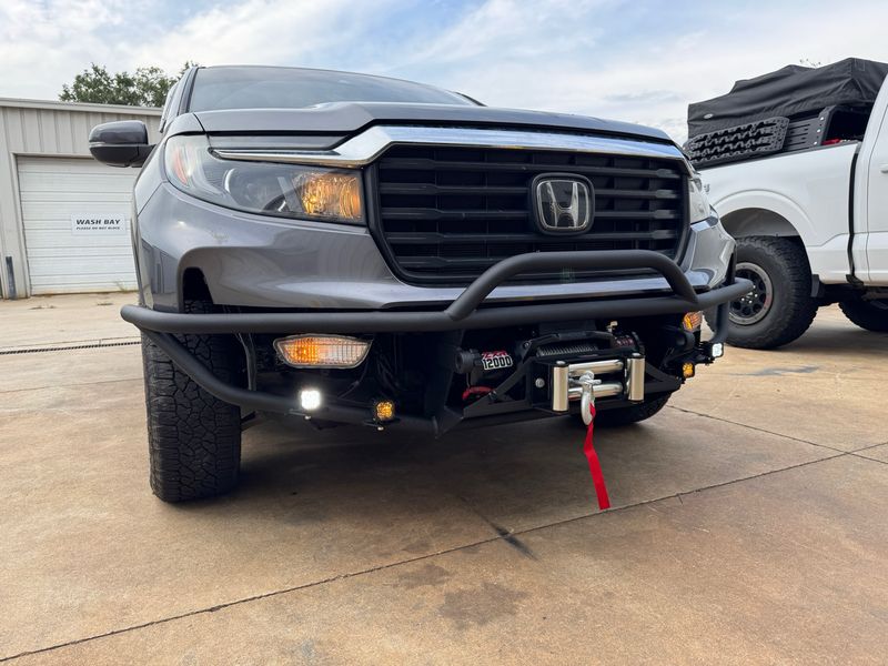 Pre-Runner Winch Bumper for 2016 to 2025 Honda Ridgeline Passport ...
