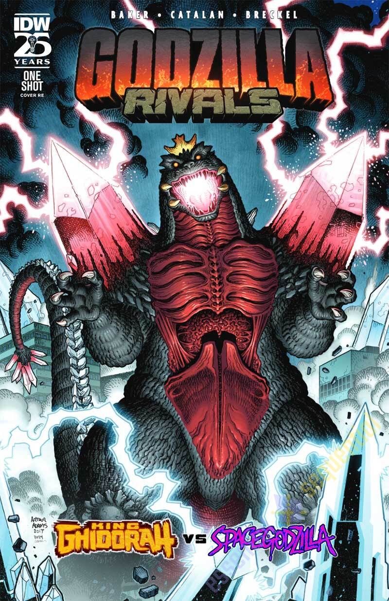 Space Godzilla #1 Art Adams AnZ Exclusive Set LTD 500