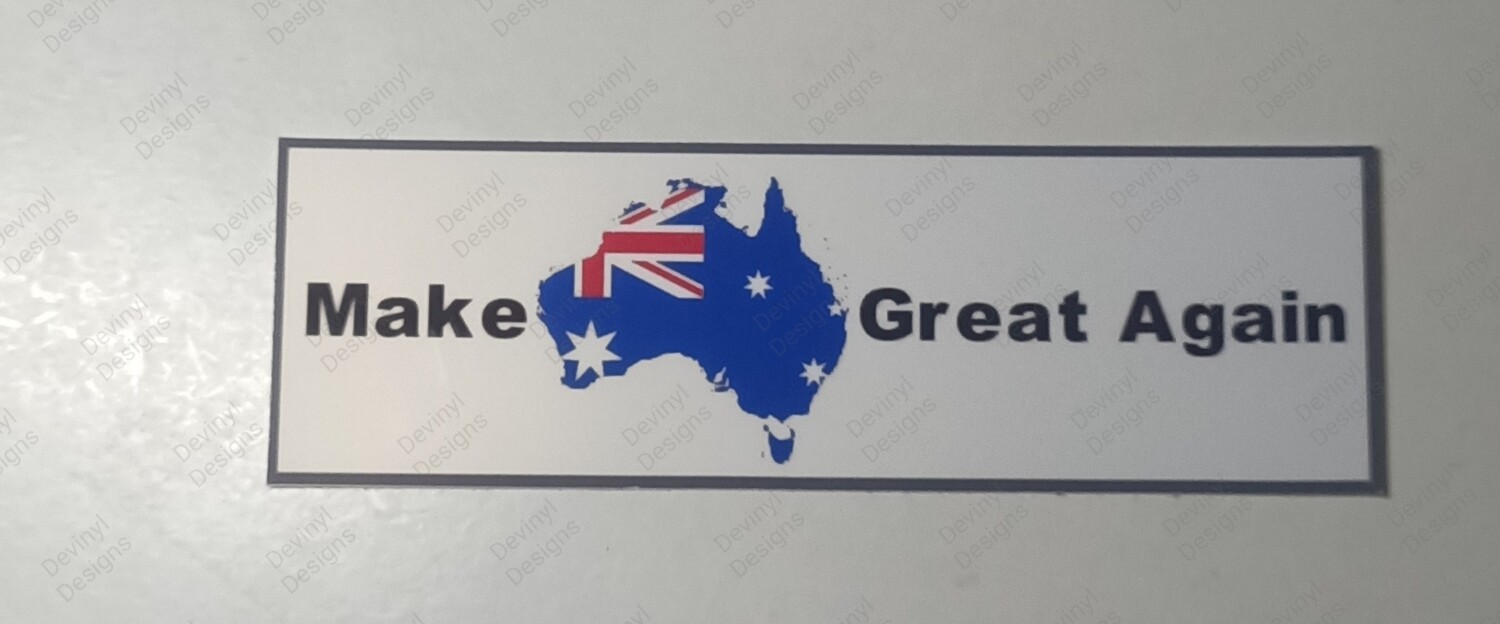 Make Australia Great Again