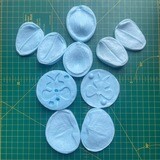 Peony Leaf Veiner ( Mold ) + Cutter ( Optional )