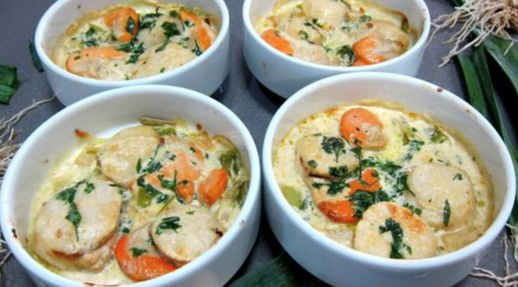 Cassolette de ST jacques