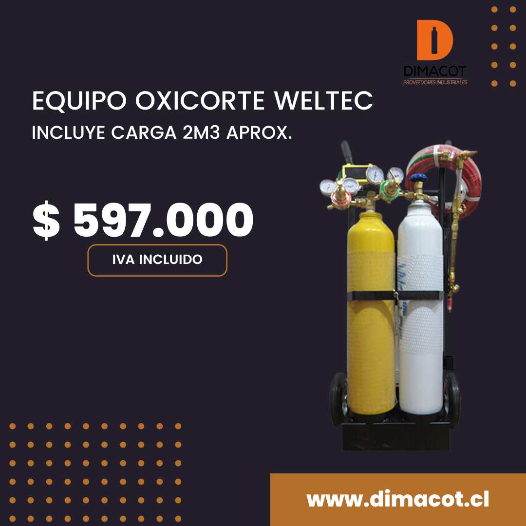 EQUIPO OXICORTE PORTATIL WTC TIPO 36