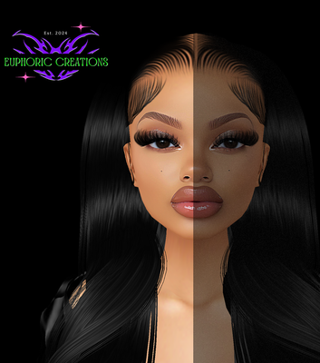 IMVU MESH HEAD TEMPLATES