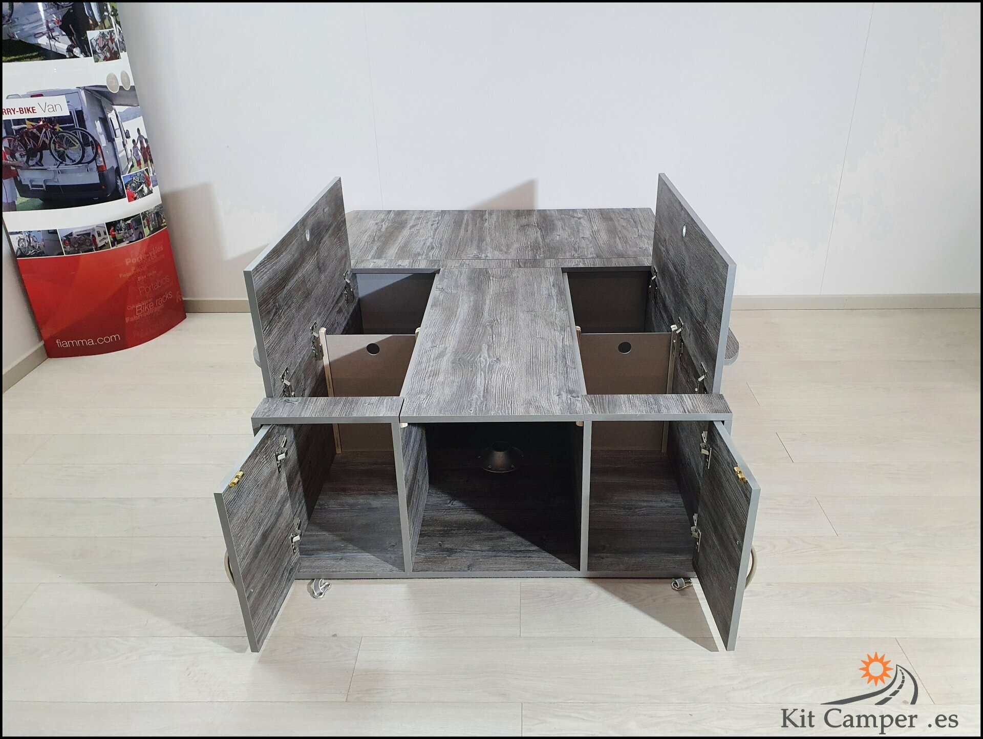 mueble camper para t5 industrial
