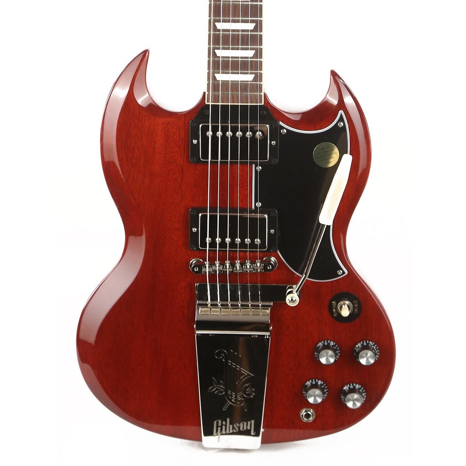 Gibson Sg Standard 61 Guitar Maestro Vibrola Vintage Cherry
