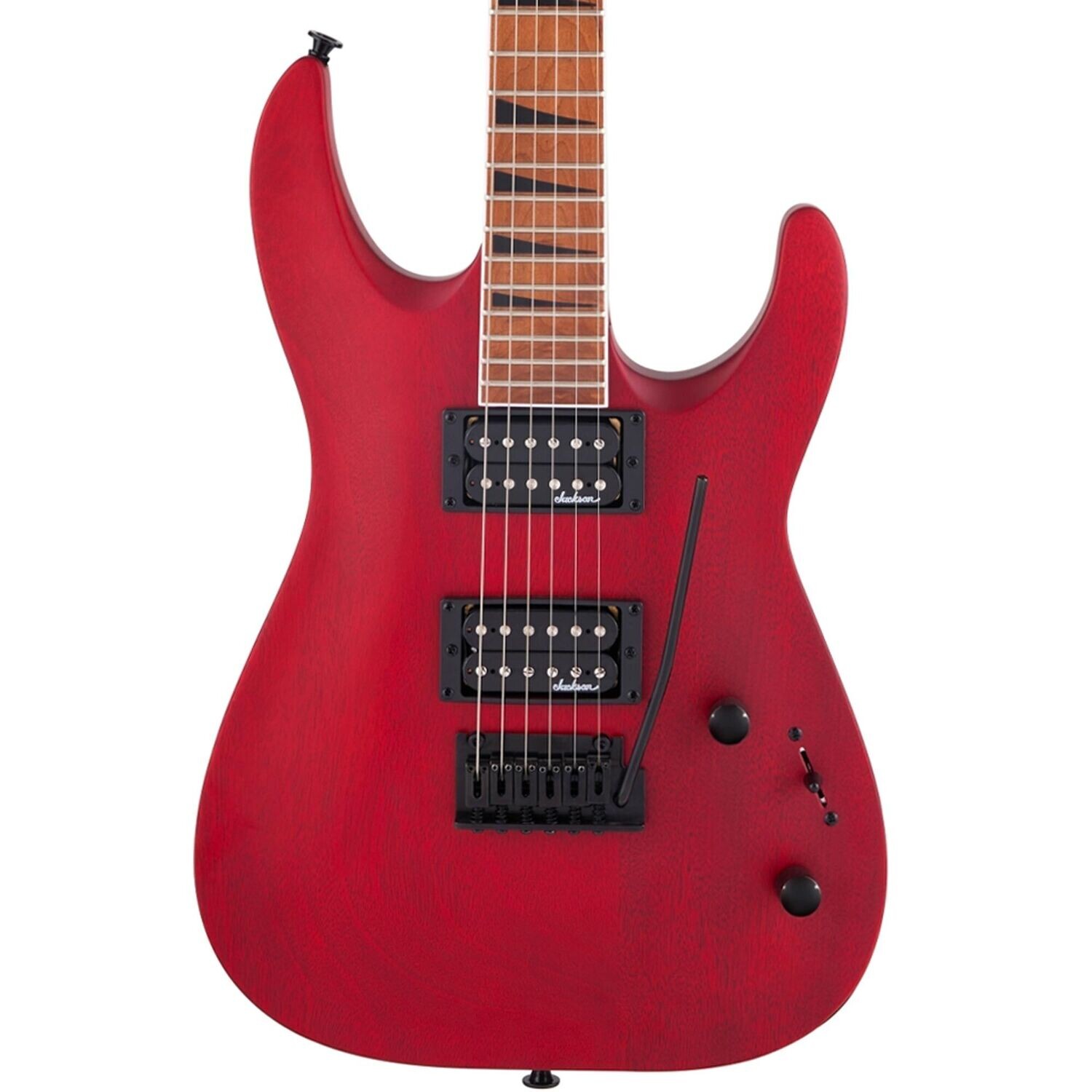 Jackson JS Series Dinky Arch Top JS24 DKAM Caramelized Maple, Red Stain