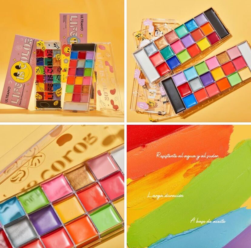 Palette Body Art Ultramo LIFE IS COLORS