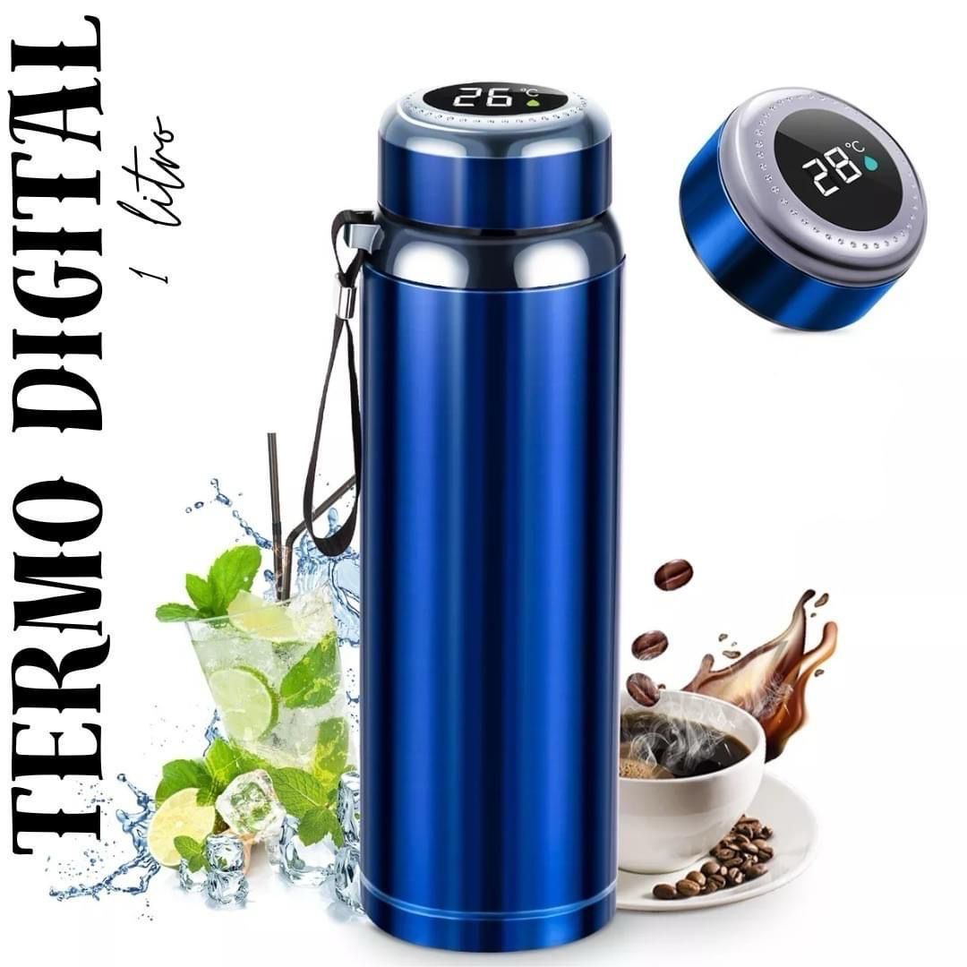 Termo Digital acero 1 litro