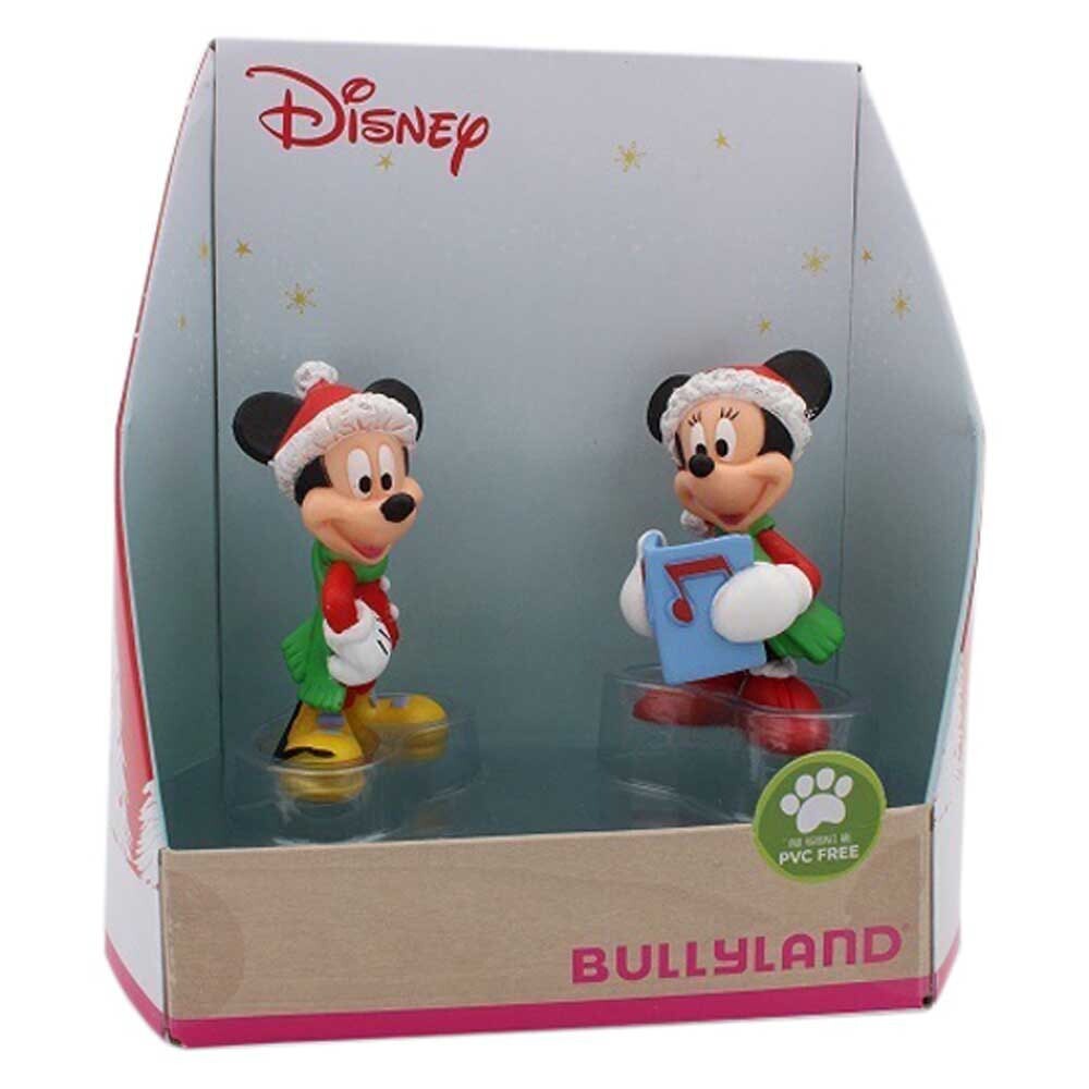 Bullyland Disney Mickey & Minnie Mouse Christmas Set - Home - Down ...