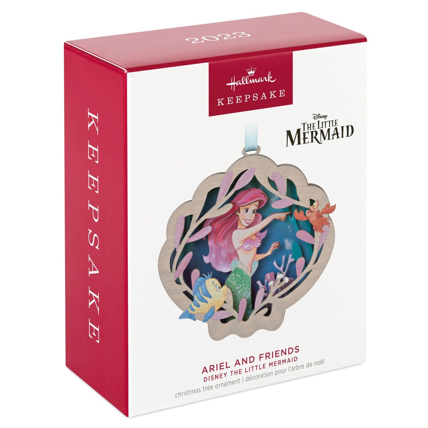 Hallmark Keepsake Ornament 2023 - Disney The Little Mermaid Ariel and ...