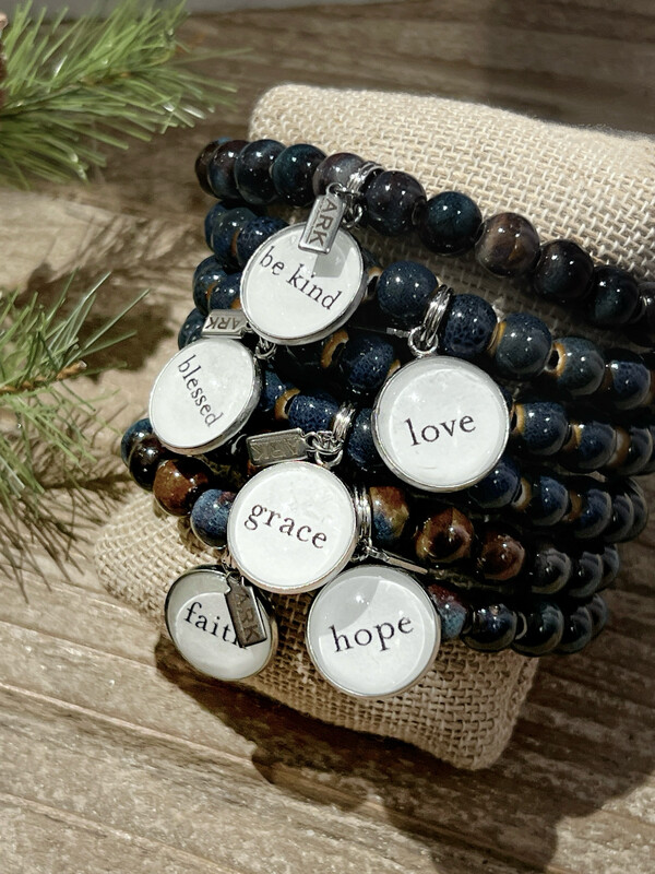 ARK Navy Sentiment Bracelets