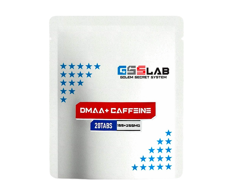 Buy DMAA + Caffeine GSS Lab 100mg + 200mg