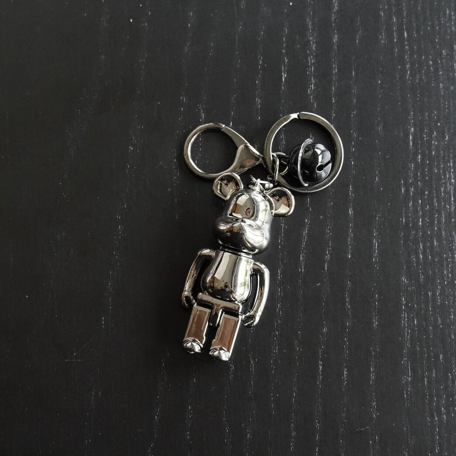 SNEAKR Keychain Bear Brick Space Grey