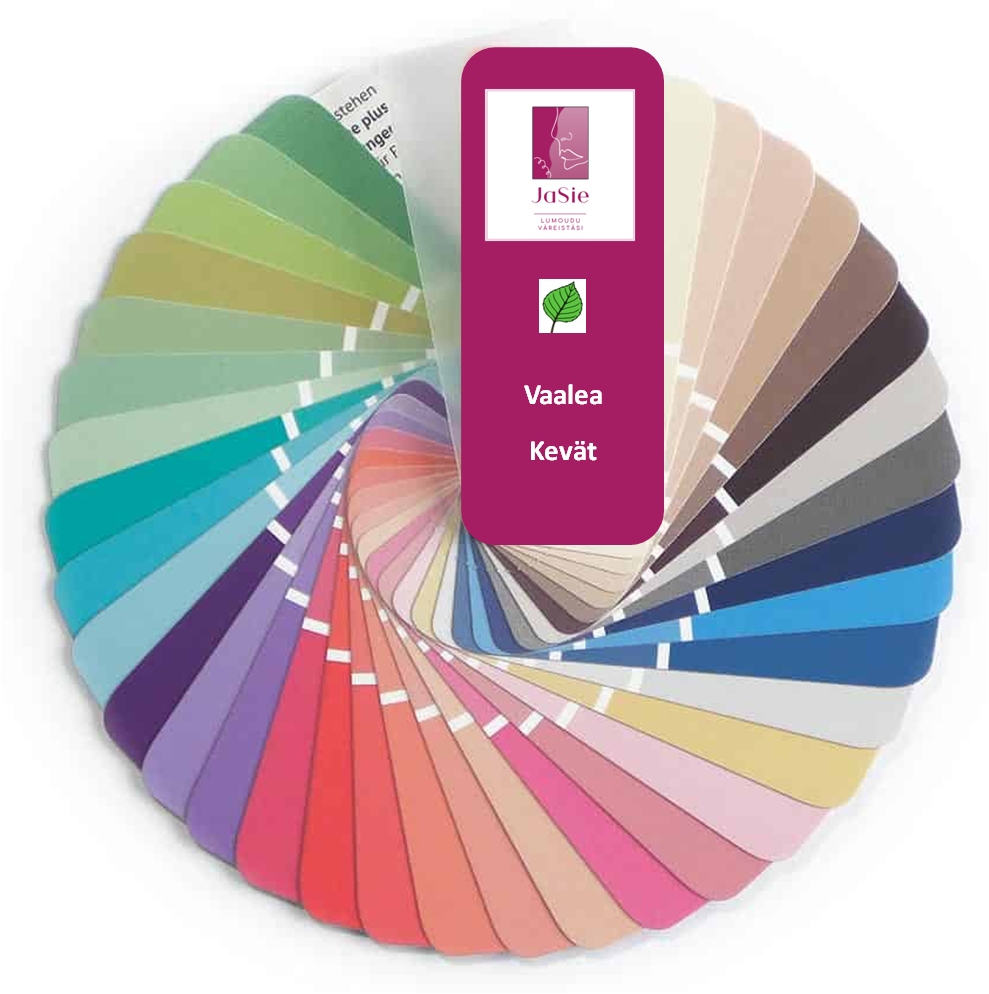 Lumoudu väreistäsi - Vaalea Kevät