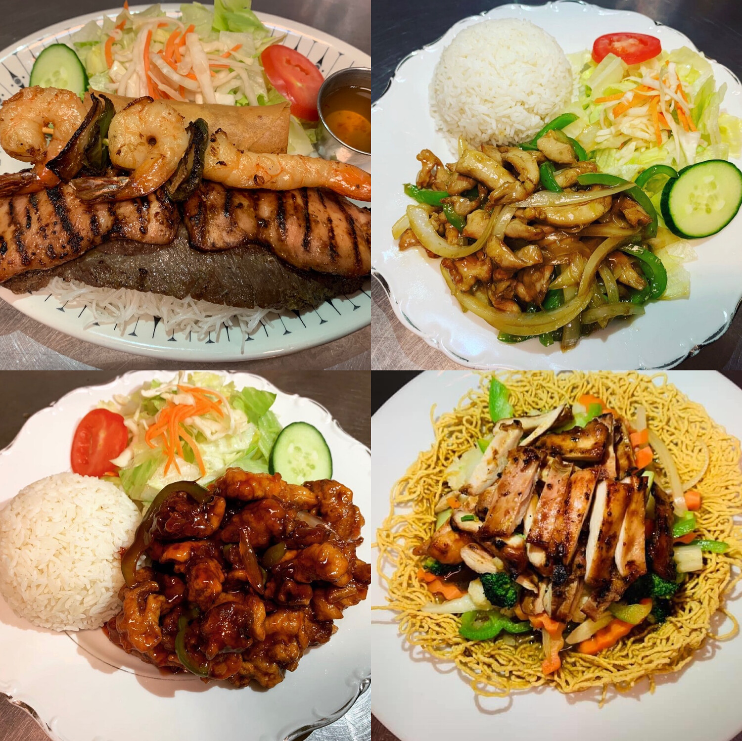 Menu du Midi 11:00-15:00 (avec soupe maison petit)