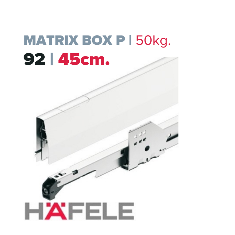 Matrix Box P50 PTO SC Bco.16/92/1200 450mm (Caja: 1 JGO)