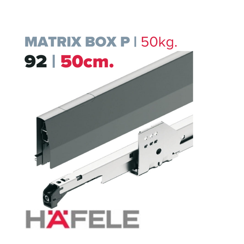 Set Matrix Box P 50kg 92/500mm Blco /emb. (Caja: 1 JGO)