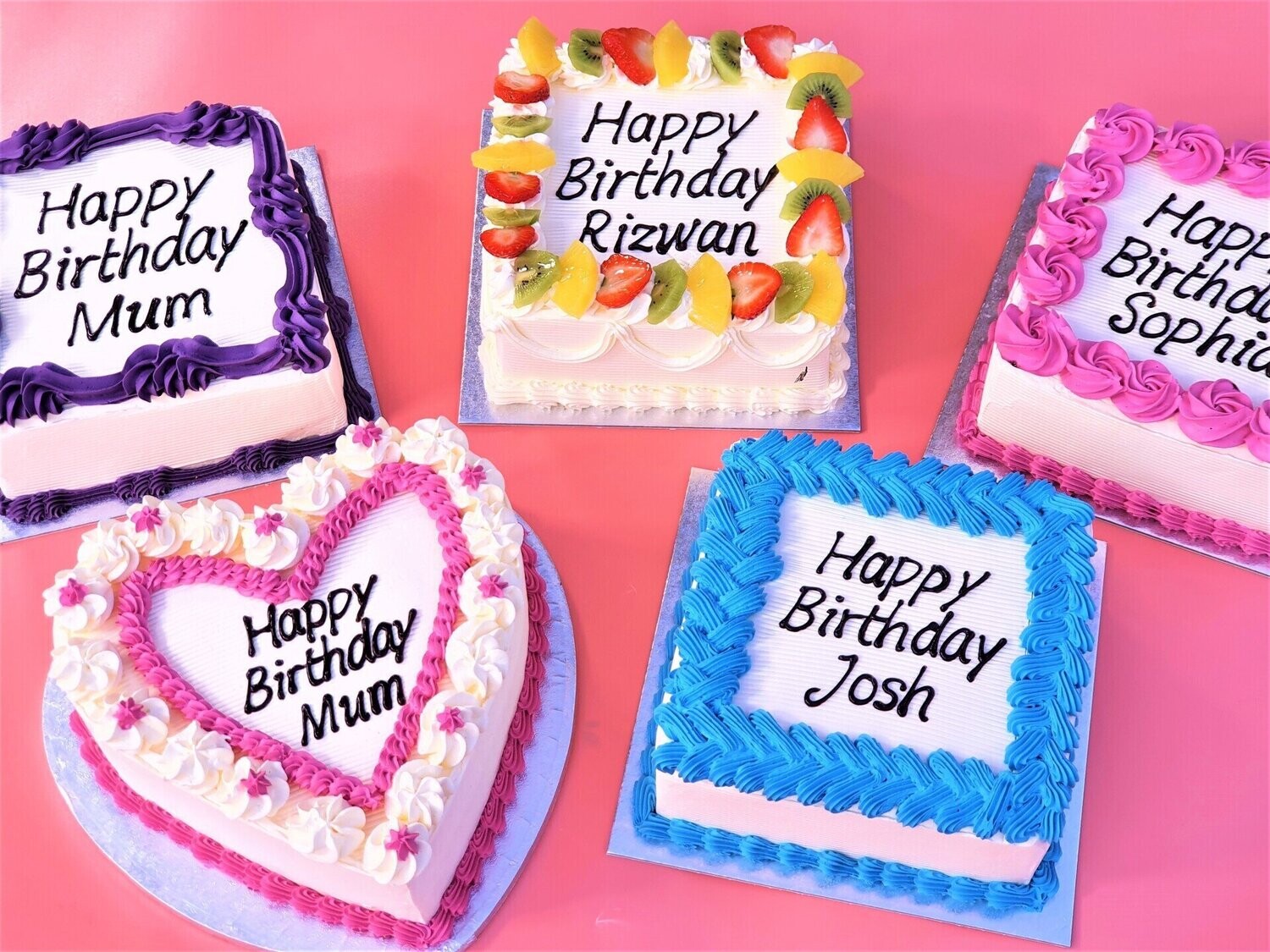 Eggless Square Cakes | Square Birthday & Wedding Cakes | Buy Online ...