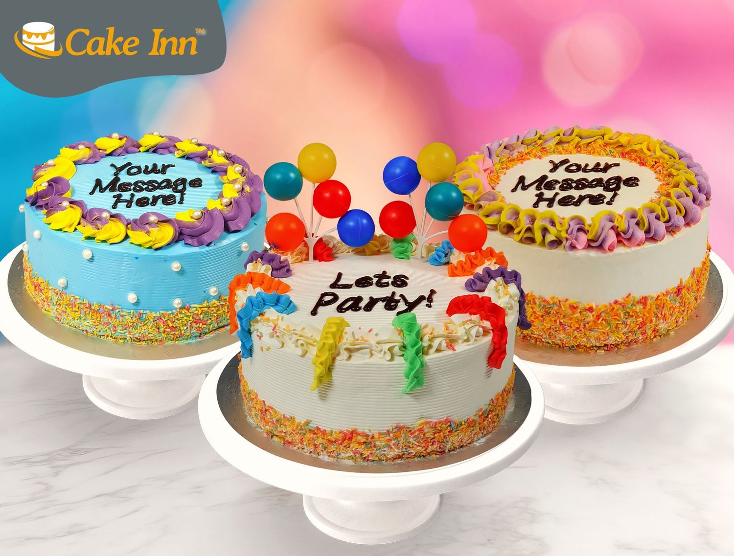 Sprinkle Cakes