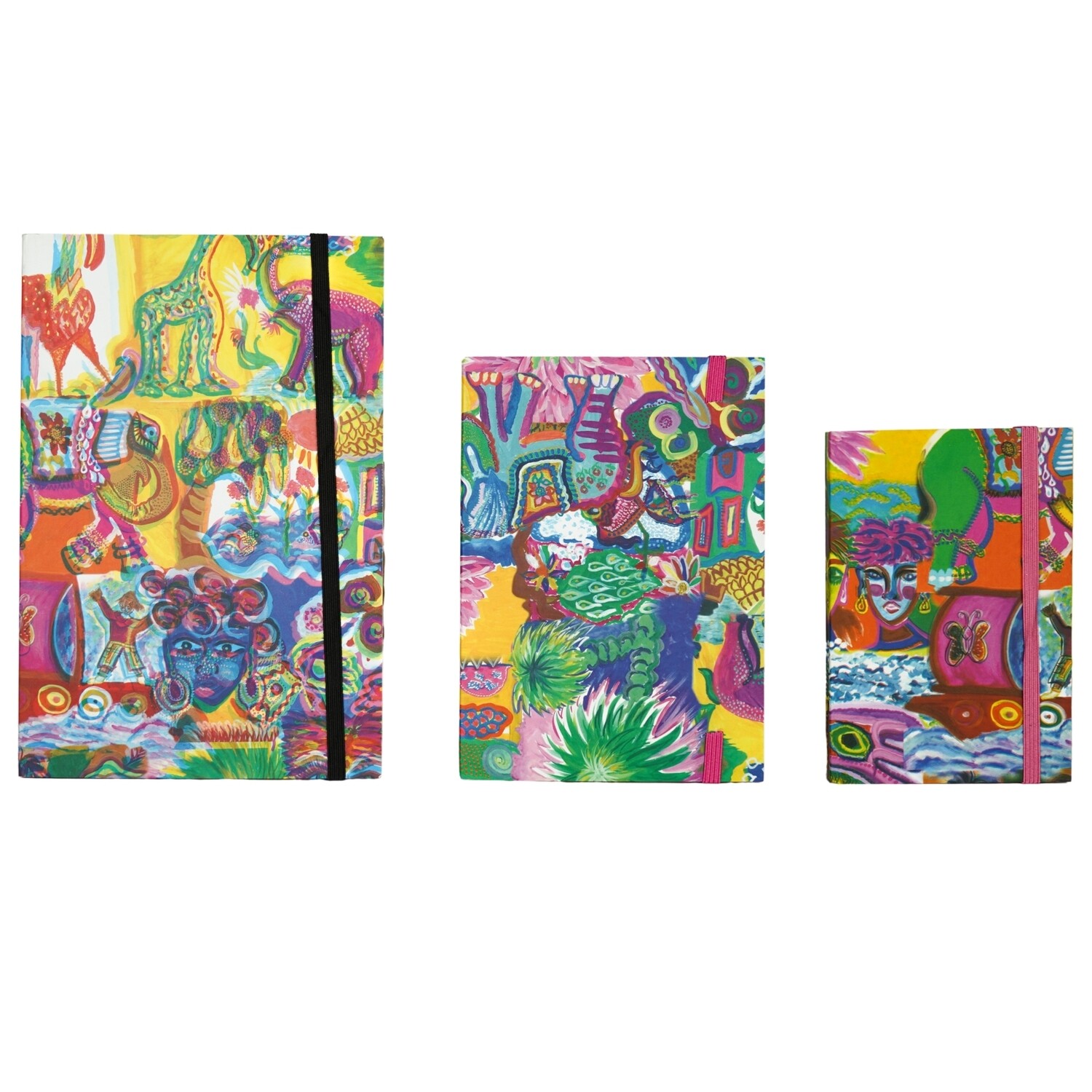 Beautiful Printed Notebook Assorted Colours | Stationery - GiftAbled