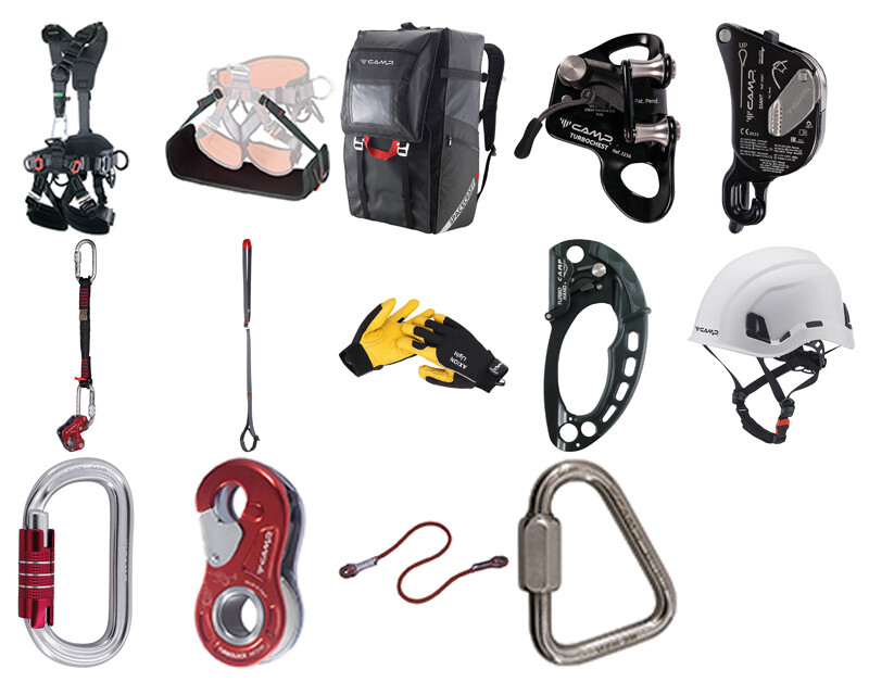 CAMP Rope Access Gear Kit - Rope Access Products - Master Point Rope ...