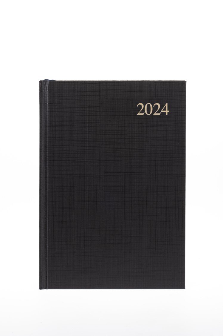 DIARY 2024 COLLINS ESSENTIAL A5 ESSA51.99 1DTP BLACK
