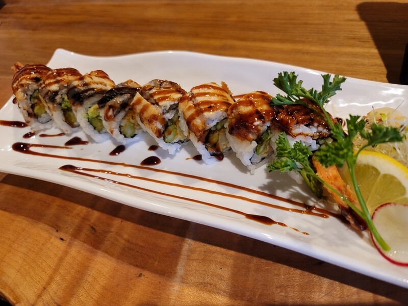 Dynamite Dancing Eel Roll