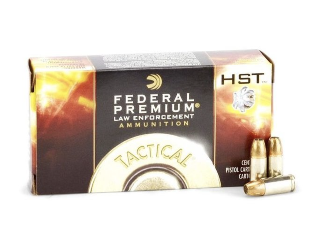 FEDERAL PREMIUM LAW ENFORCEMENT TACTICAL HST 147 Grain 9mm - 50 ROUNDS