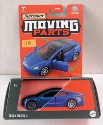 Matchbox 2024 Moving Parts Tesla Model 3