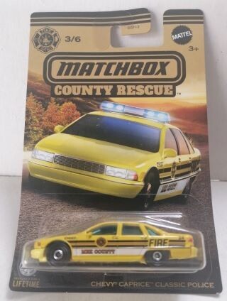 Matchbox Chevy Caprice Classic Police
