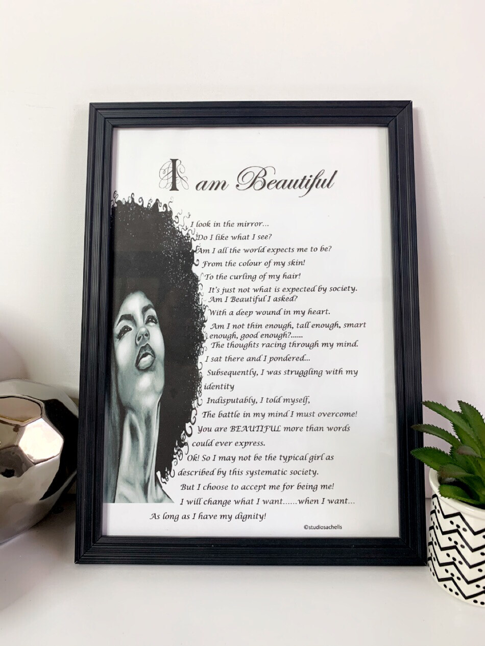 I am beautiful Poem