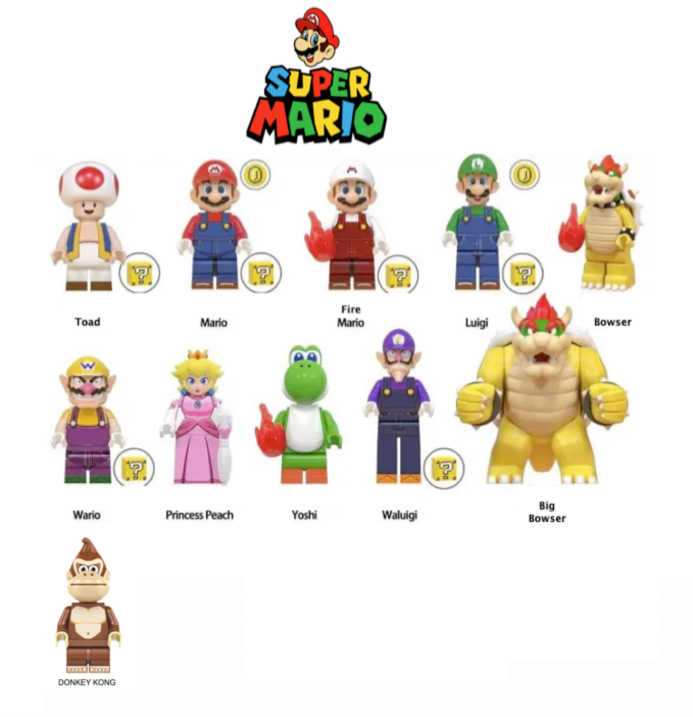 Anime Console Games Custom Minifigures anime-console-games-custom-minifigures
