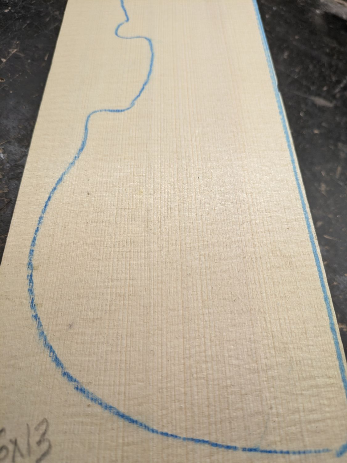 Violin Spruce Soundboard Wedge Grade AA 791