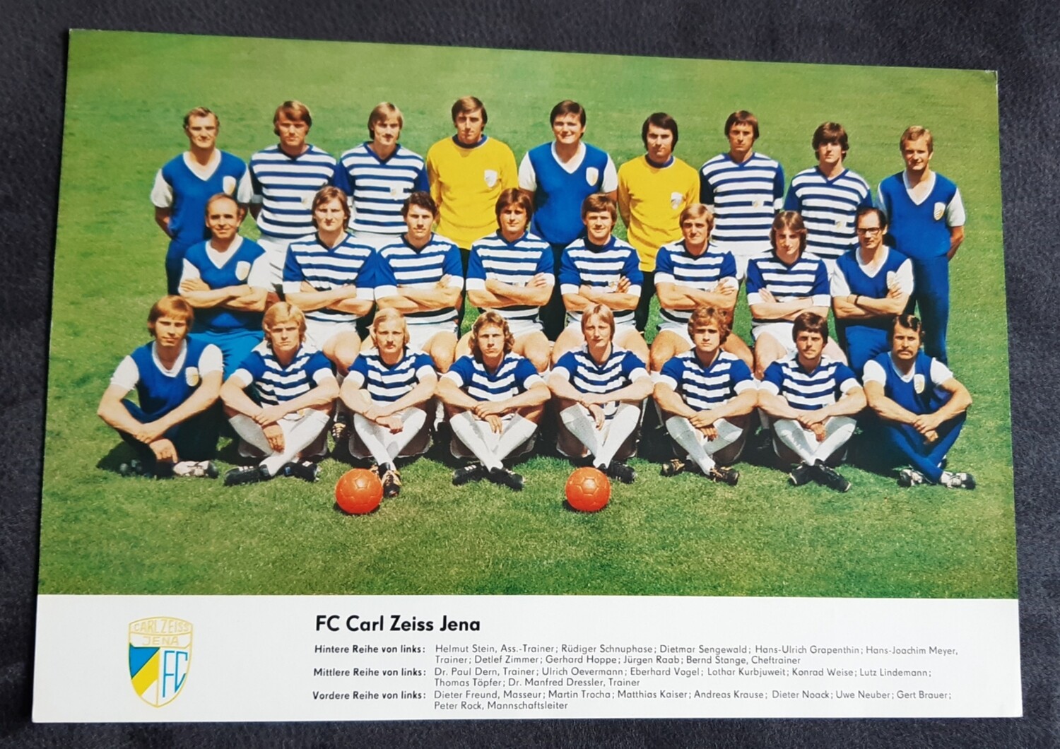 Orig. Glas 1.FC Magdeburg DDR Oberliga Meister 1971/72 und 1973/74