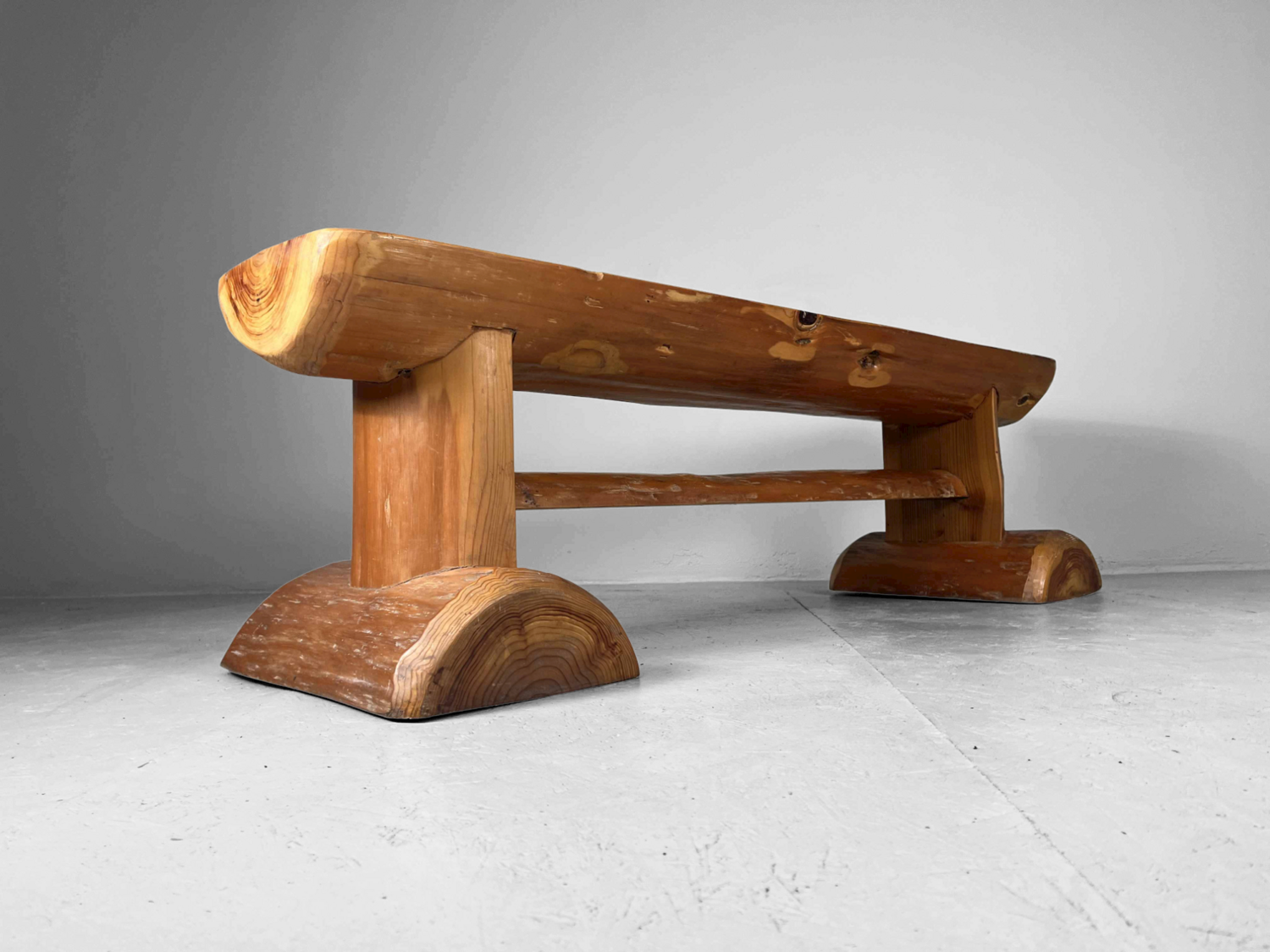 Japanese Mid Century Wabi Sabi Trunk Bench – Black Market – Vintage ...