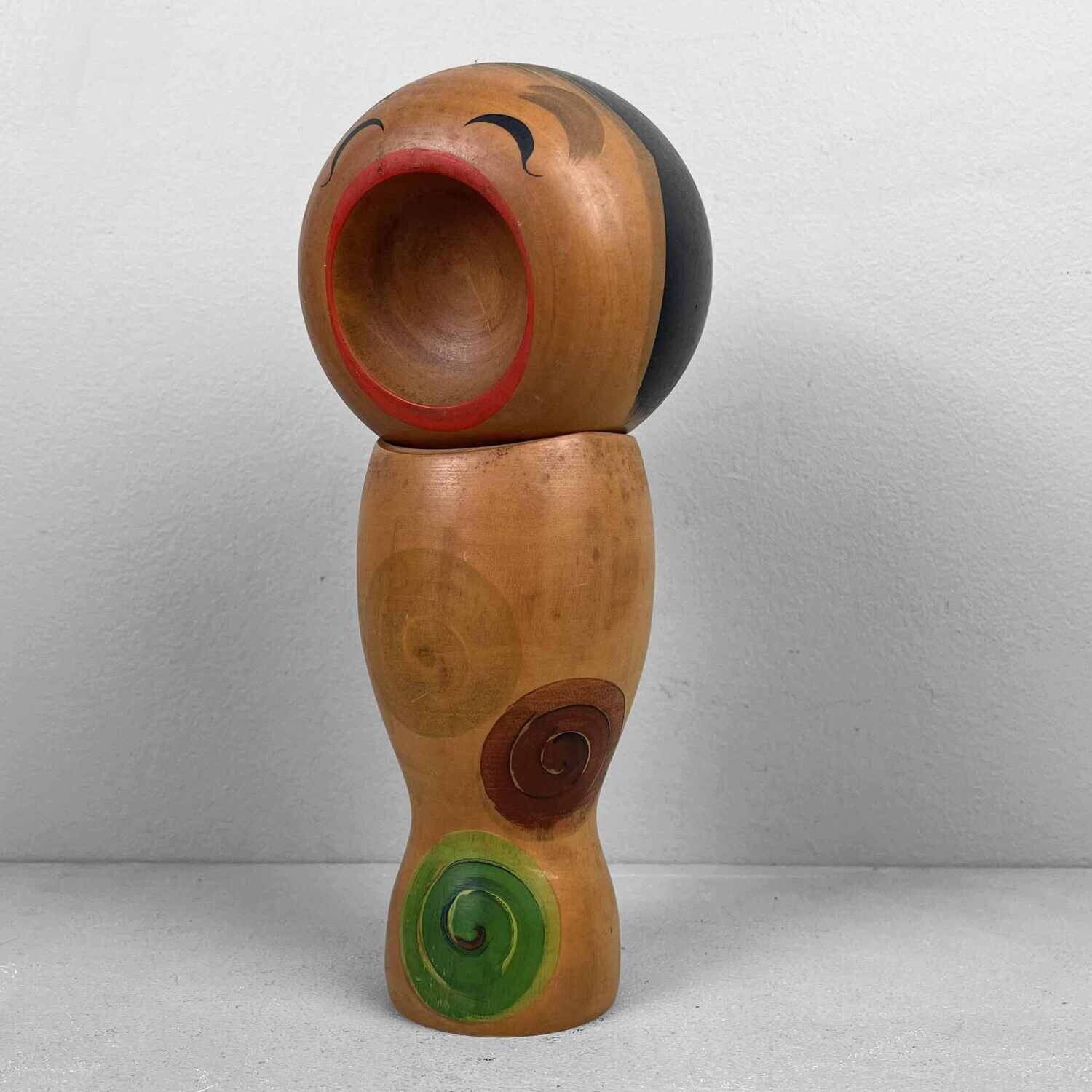 Vintage sosaku kokeshi by Sato Kousan – Black Market – Vintage, Design ...