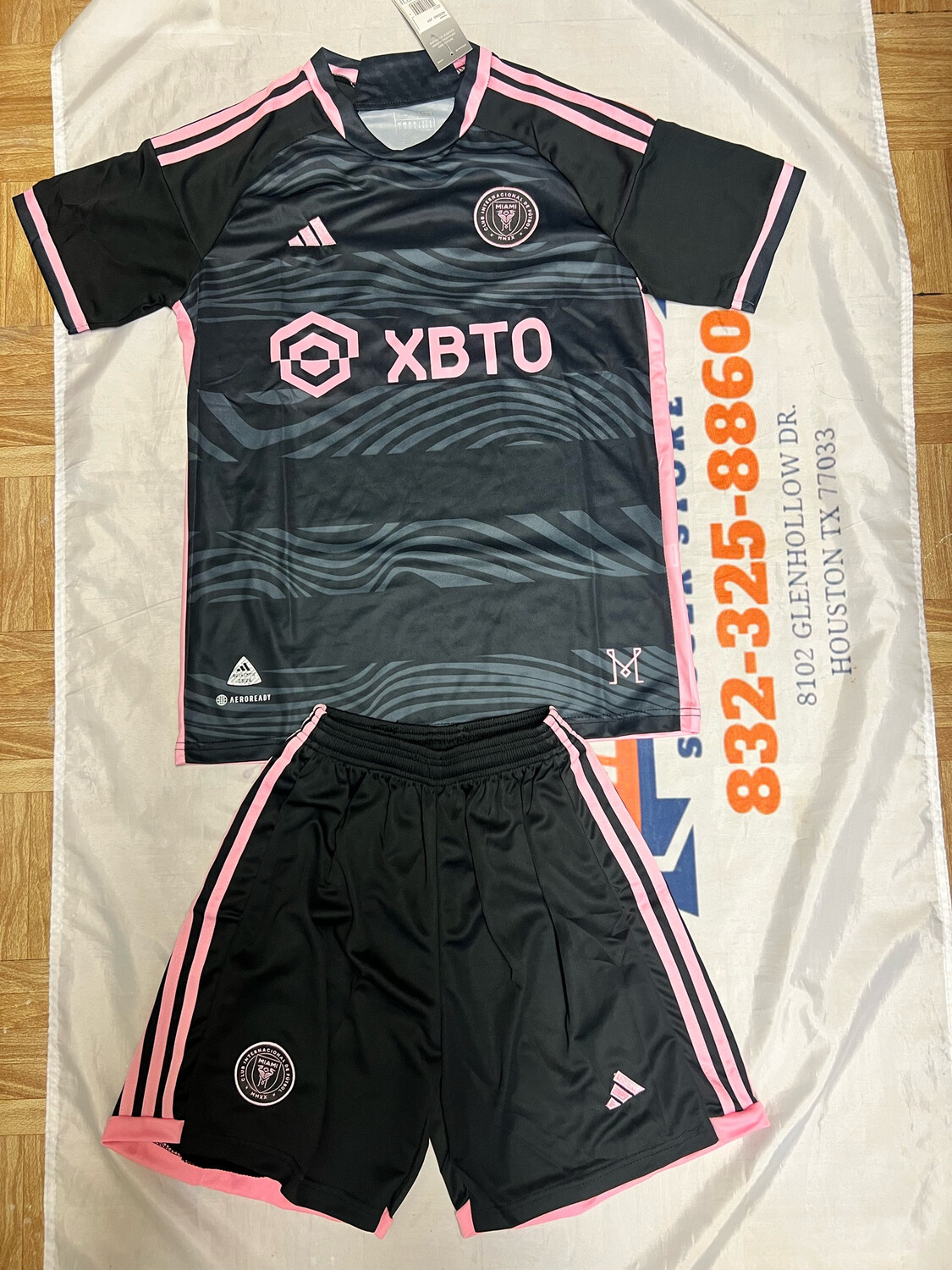 Inter Miami away soccer uniform