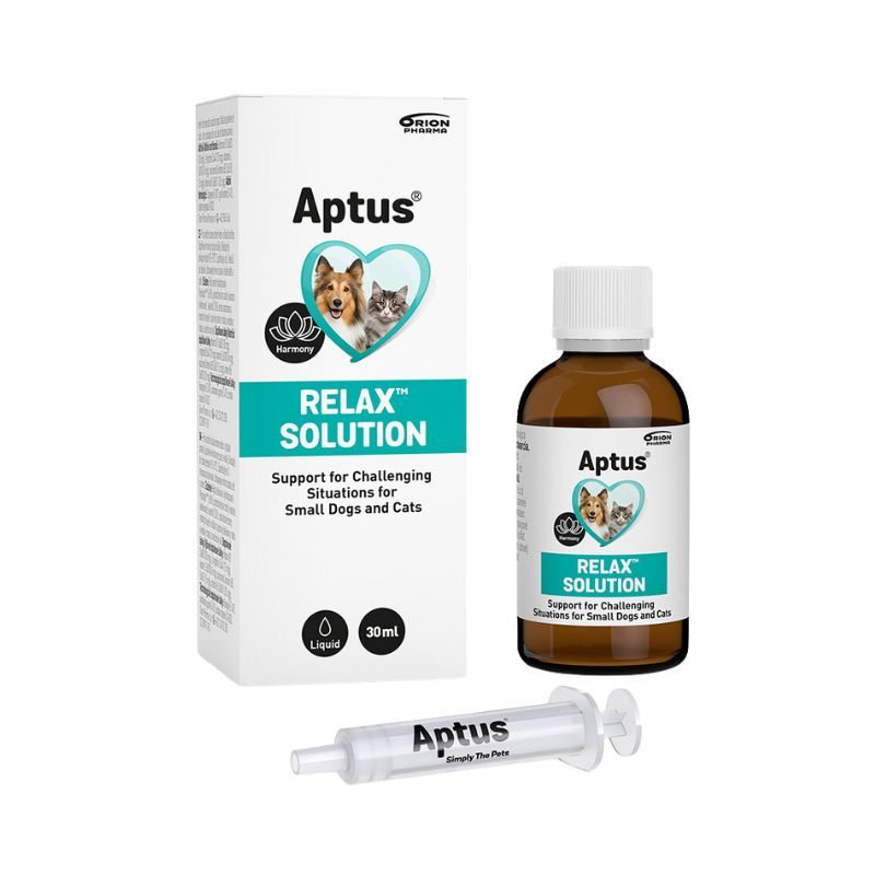 Aptus Relax Solution | Réduit le stress et l’anxiété chez les animaux de compagnie – Shop – Omnipet